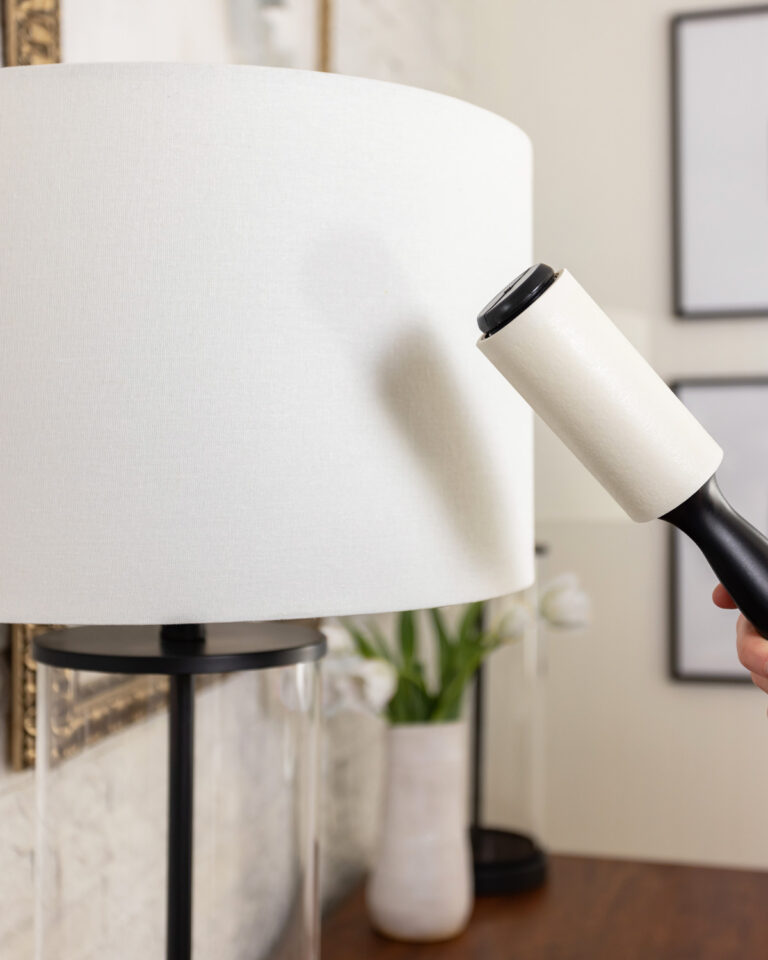 How to Clean a Lampshade - The Creek Line House