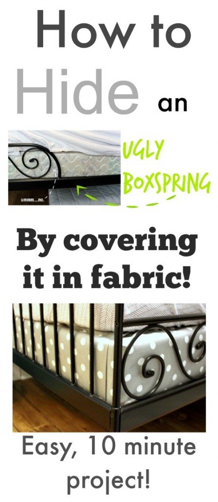 How to Create a DIY Box Spring Cover - The Creek Line House