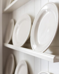 Easy DIY Plate Rack - The Creek Line House