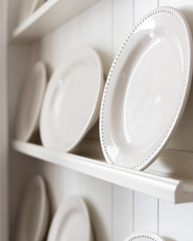 Easy DIY Plate Rack - The Creek Line House
