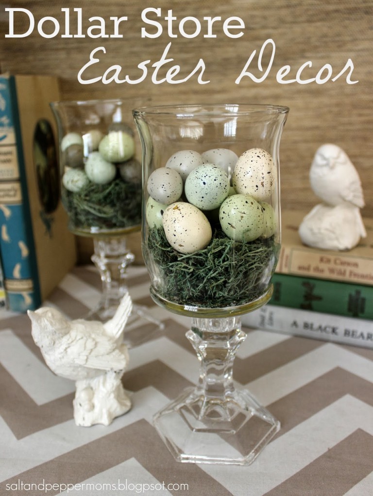 Elegant Easter Decor Ideas From the Dollar Store! - The Creek Line House
