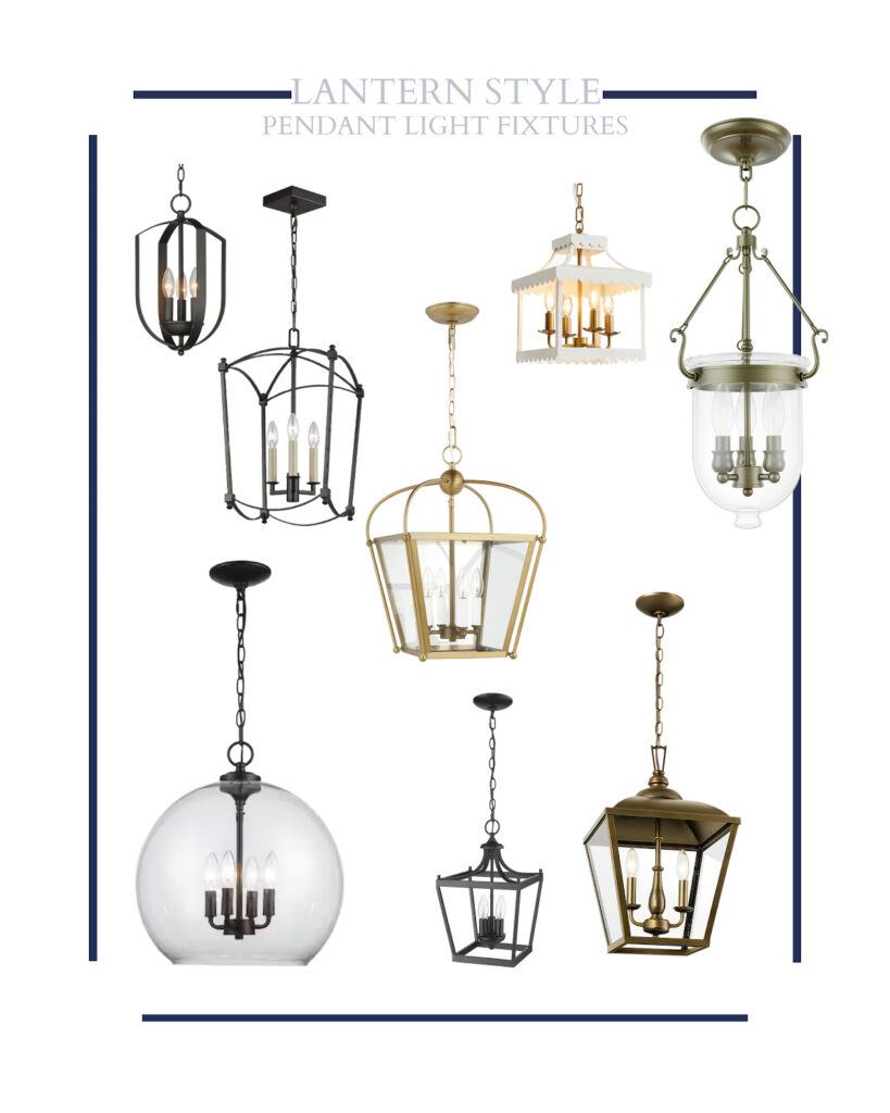 Beautiful Lantern Light Fixtures - The Creek Line House