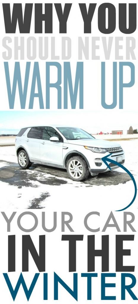 Why You Shouldn't Warm Up Your Car in the Winter - The Creek Line House