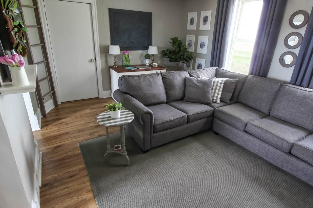 Awkward Wall Solution in Our Living Room - The Creek Line House