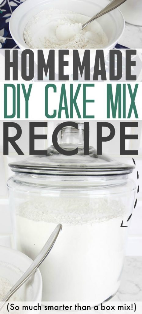 Homemade Cake Mix Recipe - The Creek Line House