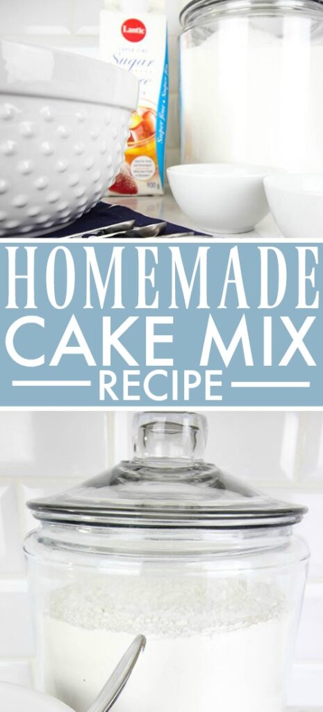 Homemade Cake Mix Recipe - The Creek Line House