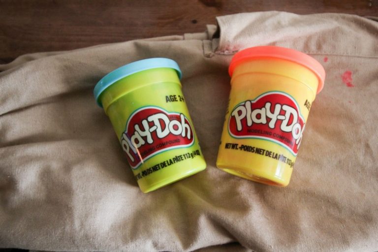 How to Clean Play Dough Out of Clothes - The Creek Line House