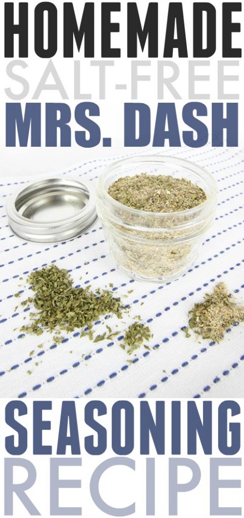 Homemade Mrs. Dash Seasoning Recipe - The Creek Line House
