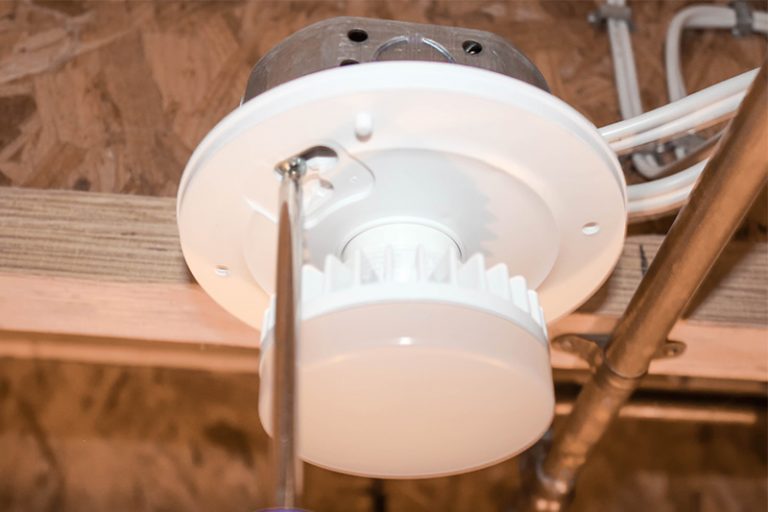 How to Install LED Light Fixtures to Replace Old Utility Lights - The ...