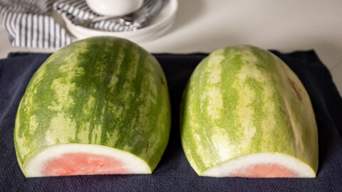 How to Cut a Watermelon Quickly and Easily - The Creek Line House