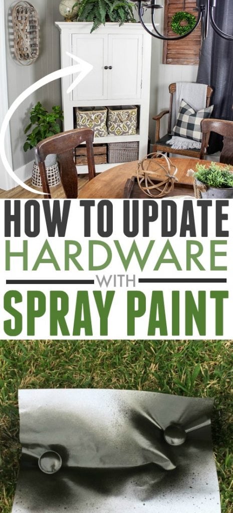 How to Update Hardware with Spray Paint - The Creek Line House