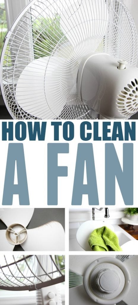 How to Clean a Fan - The Creek Line House
