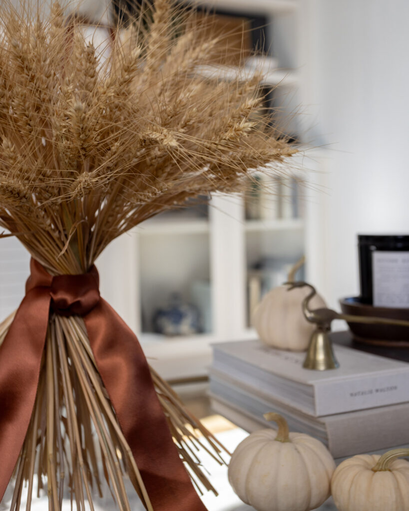 DIY Classic Wheat Sheaf Decor for Fall - The Creek Line House
