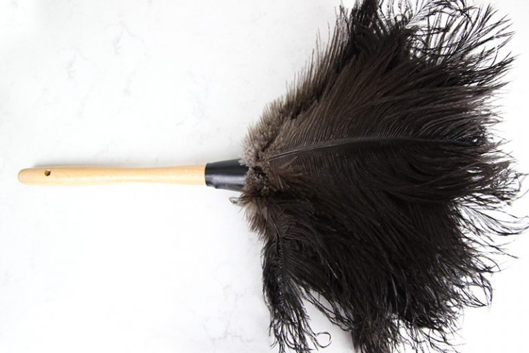 How to Properly Use a Feather Duster - The Creek Line House