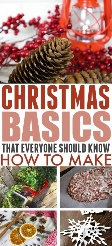 Christmas Basics That Everyone Should Know How to Make - The Creek Line ...