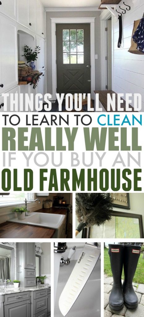 Cleaning Your Farmhouse - The Creek Line House