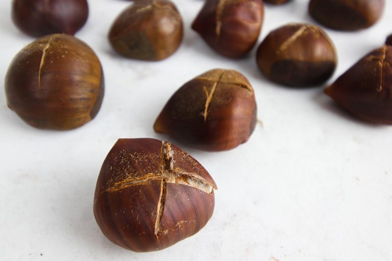 How to Roast Chestnuts on the Stove - The Creek Line House