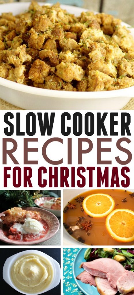 Slow Cooker Christmas Recipes - The Creek Line House