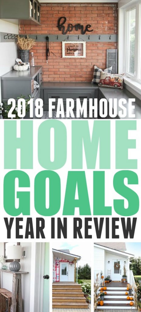 2018 Home Goals Year in Review - The Creek Line House