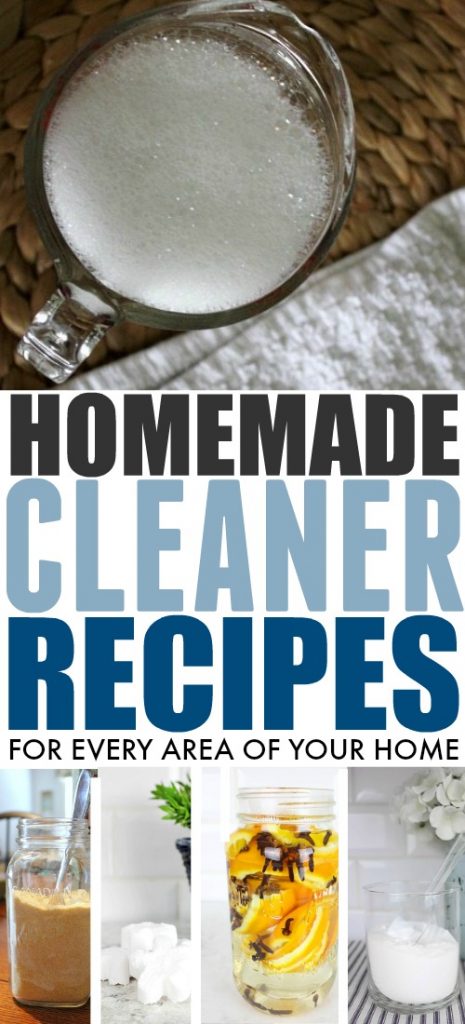 Homemade Cleaners for Every Area of Your Home - The Creek Line House