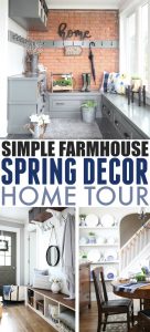 Spring Farmhouse Home Tour 2019 - The Creek Line House