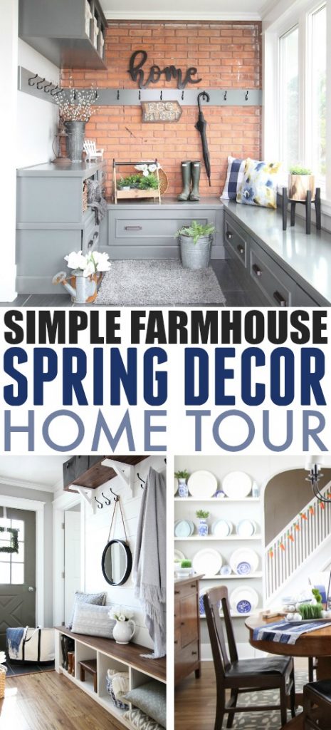Spring Farmhouse Home Tour 2019 - The Creek Line House
