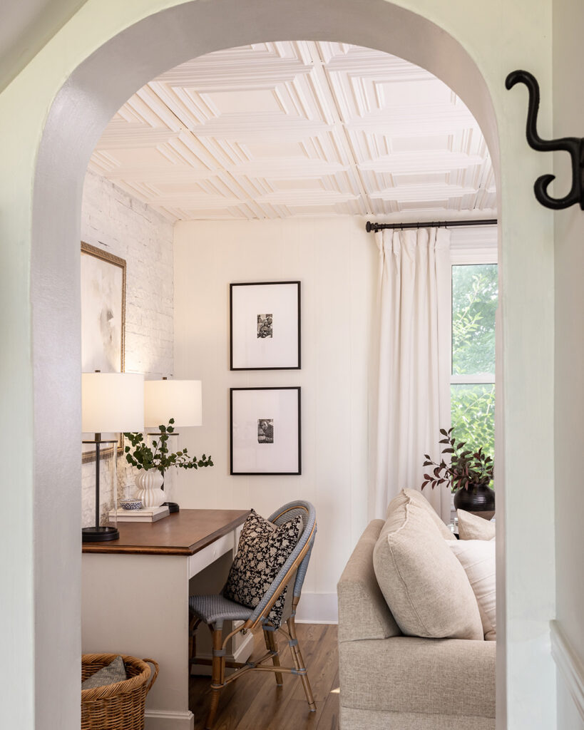 How to Update a Drop Ceiling Quickly and Easily - The Creek Line House