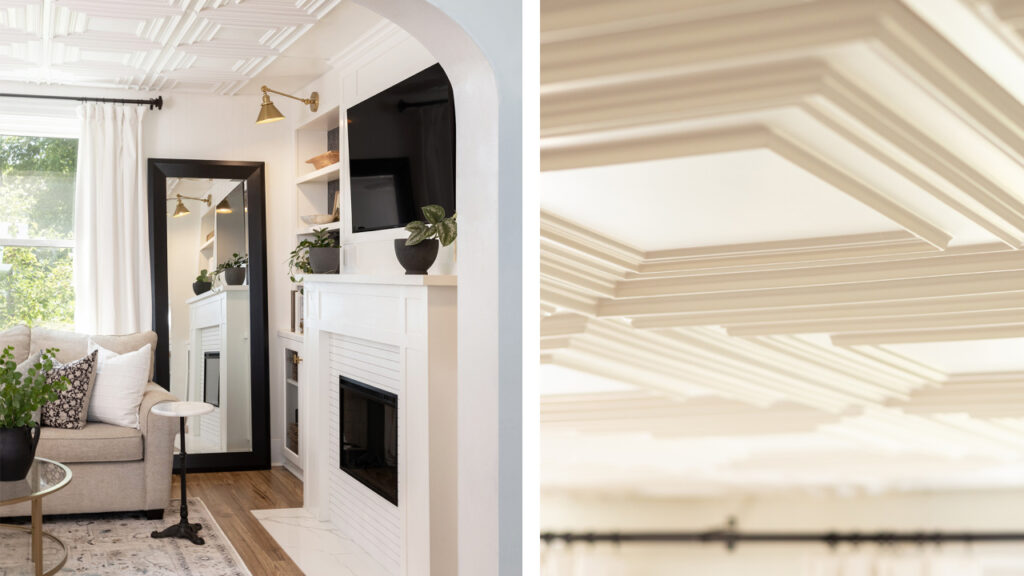 How to Update a Drop Ceiling Quickly and Easily - The Creek Line House