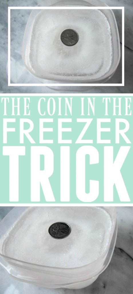 Coin in the Freezer Trick - The Creek Line House