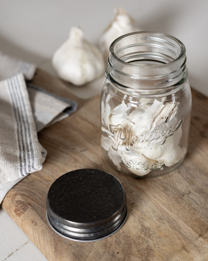 How to Peel Garlic in Seconds - The Creek Line House