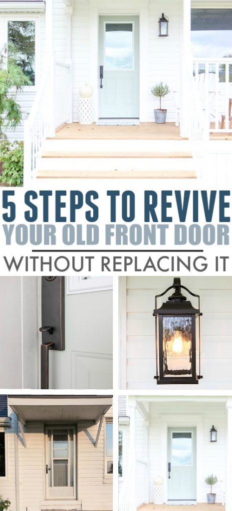 Five Simple Ways to Update a Front Door - The Creek Line House