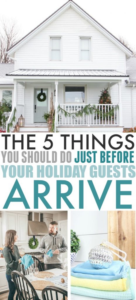 5 Things to do Just Before Your Holiday Dinner Guests Arrive - The ...