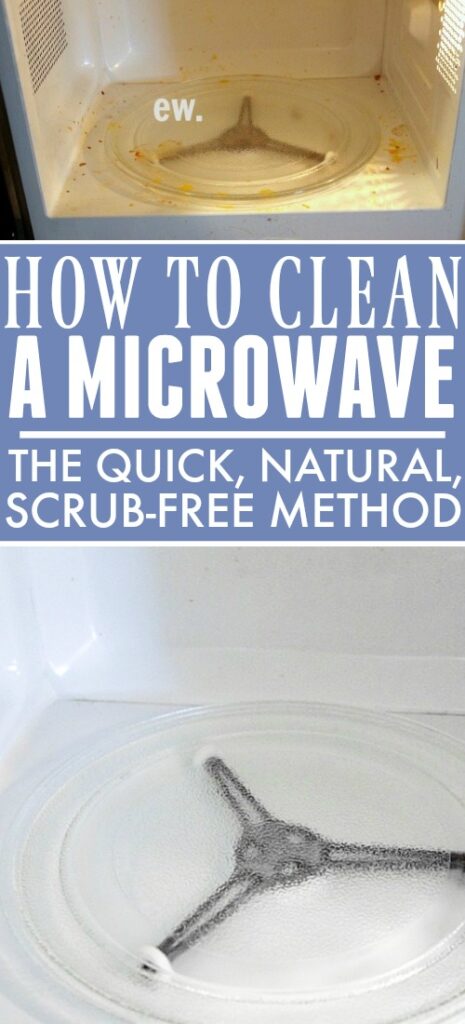 Easy Microwave Cleaning Trick - The Creek Line House