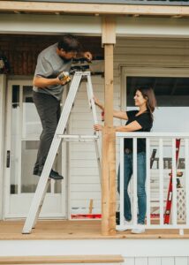 Before and After: The Front Porch Project One Year Later - The Creek ...