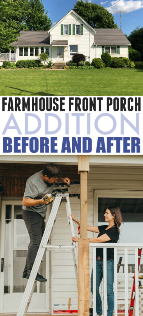 Before and After: The Front Porch Project One Year Later - The Creek ...