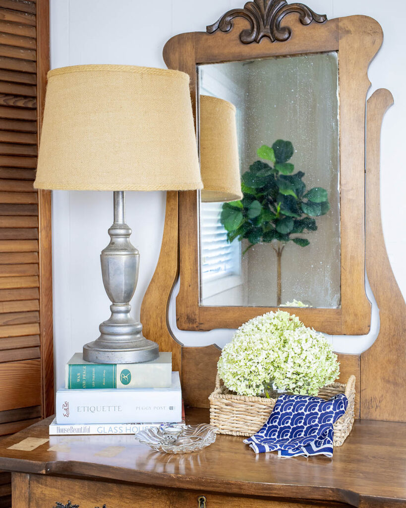 Ideas for Decorating With Thrift Store Books - The Creek Line House