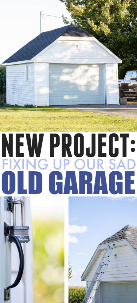 Fixing Up Our Old Garage - The Creek Line House