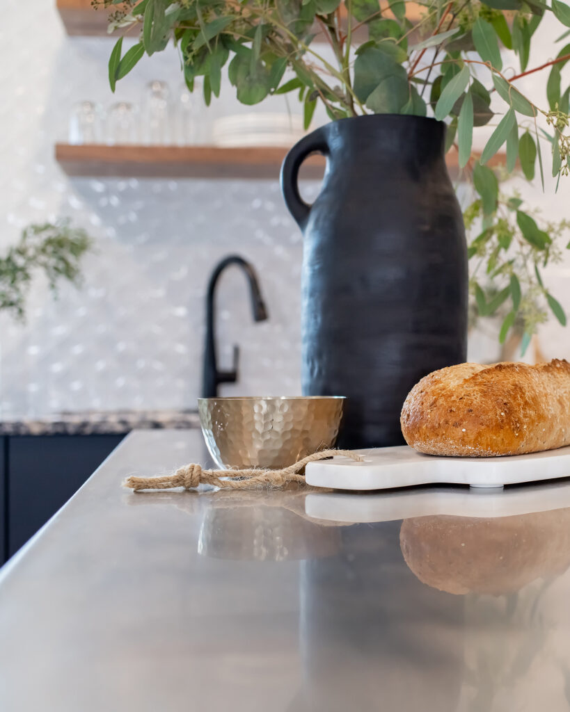 DIY Matte Black Ceramic Vase - The Creek Line House