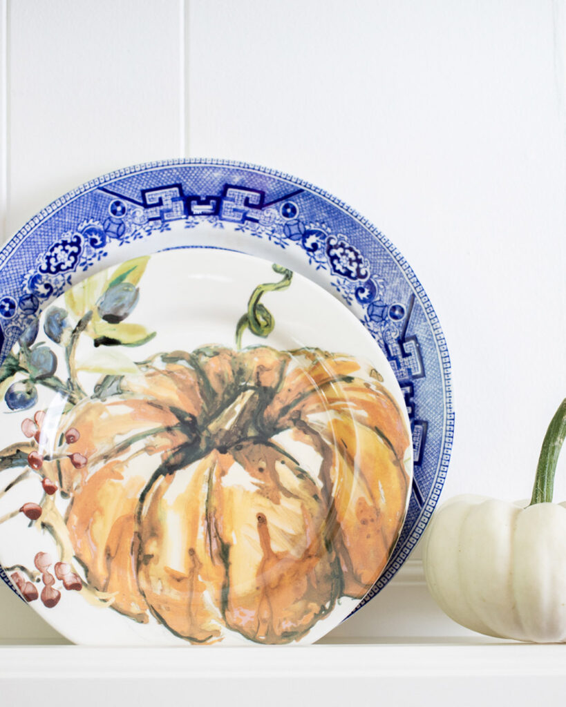 Fall Plate Wall 2020 - The Creek Line House