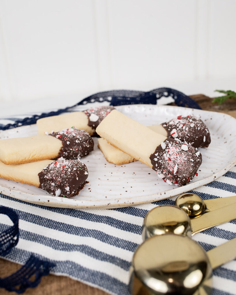 Chocolate-Dipped Shortbread Fingers - The Creek Line House