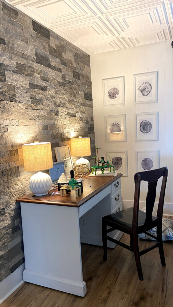 How to Whitewash a Stone Wall - The Creek Line House
