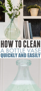 How to Clean a Bottle Vase - The Creek Line House
