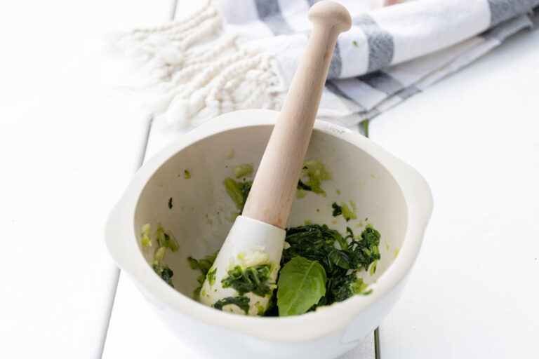 Real Pesto Made With a Mortar and Pestle - Plant-Based Version - The ...