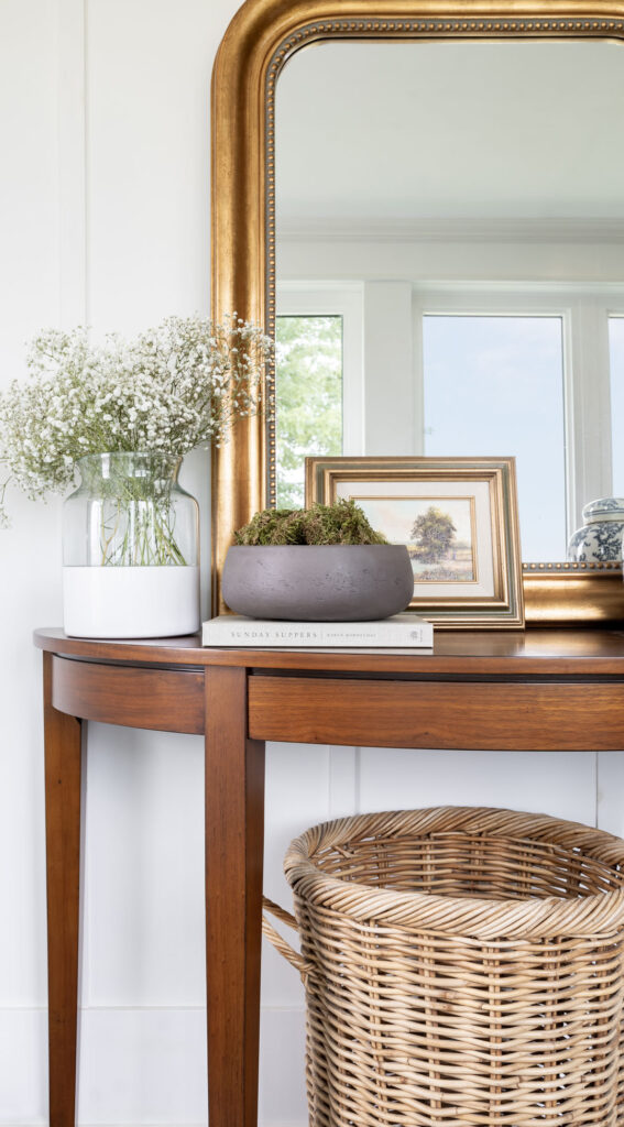 DIY Moss Bowl Centerpiece - The Creek Line House