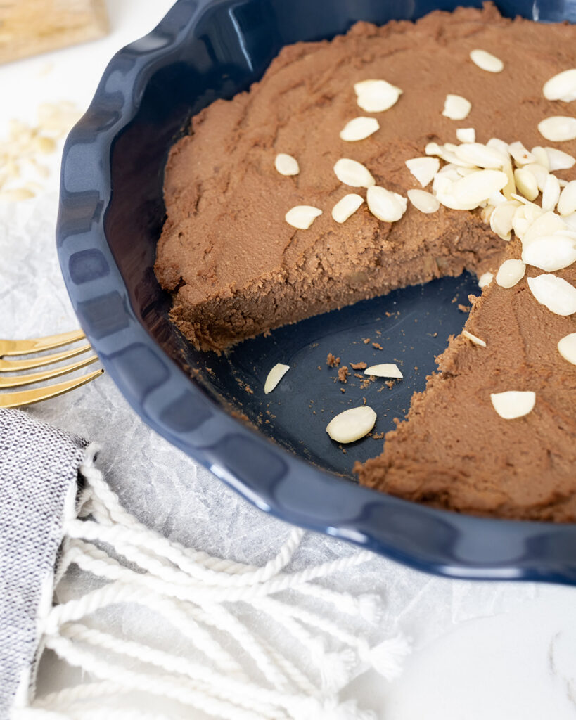 Plant-Based Chocolate Pie - The Creek Line House
