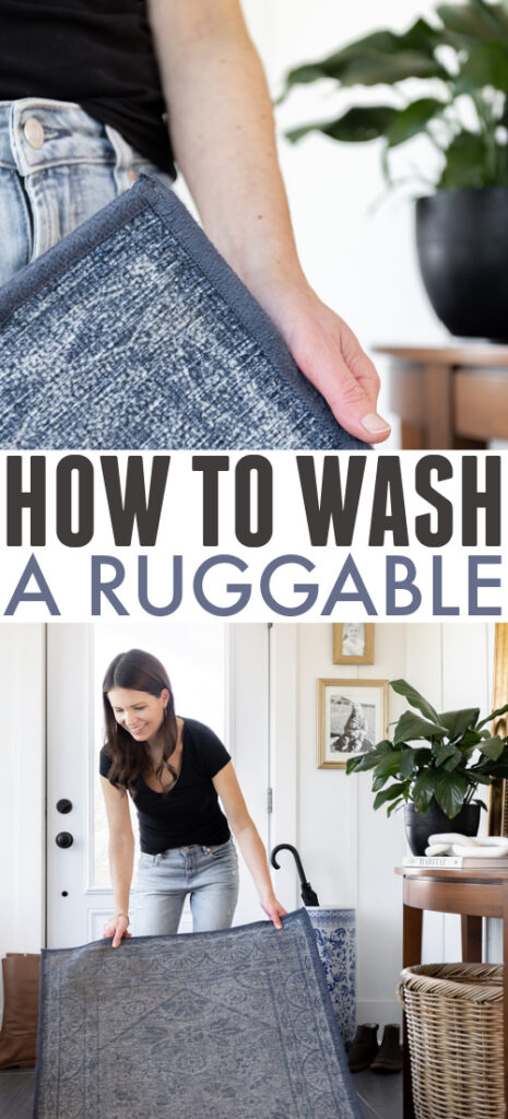 How to Wash a Ruggable - The Creek Line House