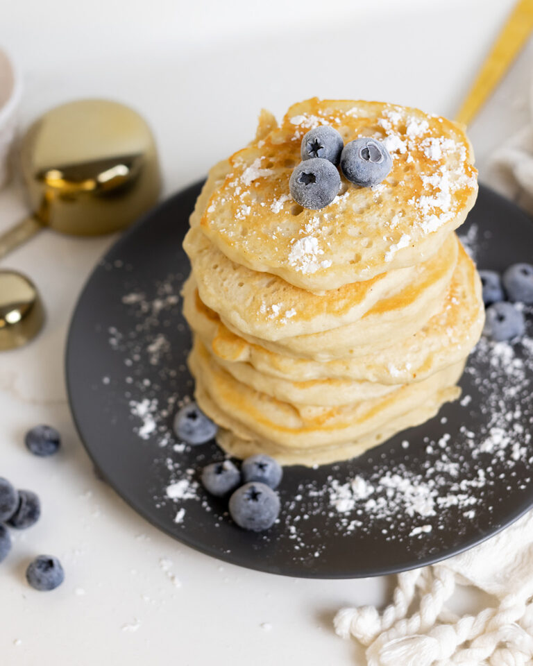 Easy Plant-Based Pancake Recipe - The Creek Line House