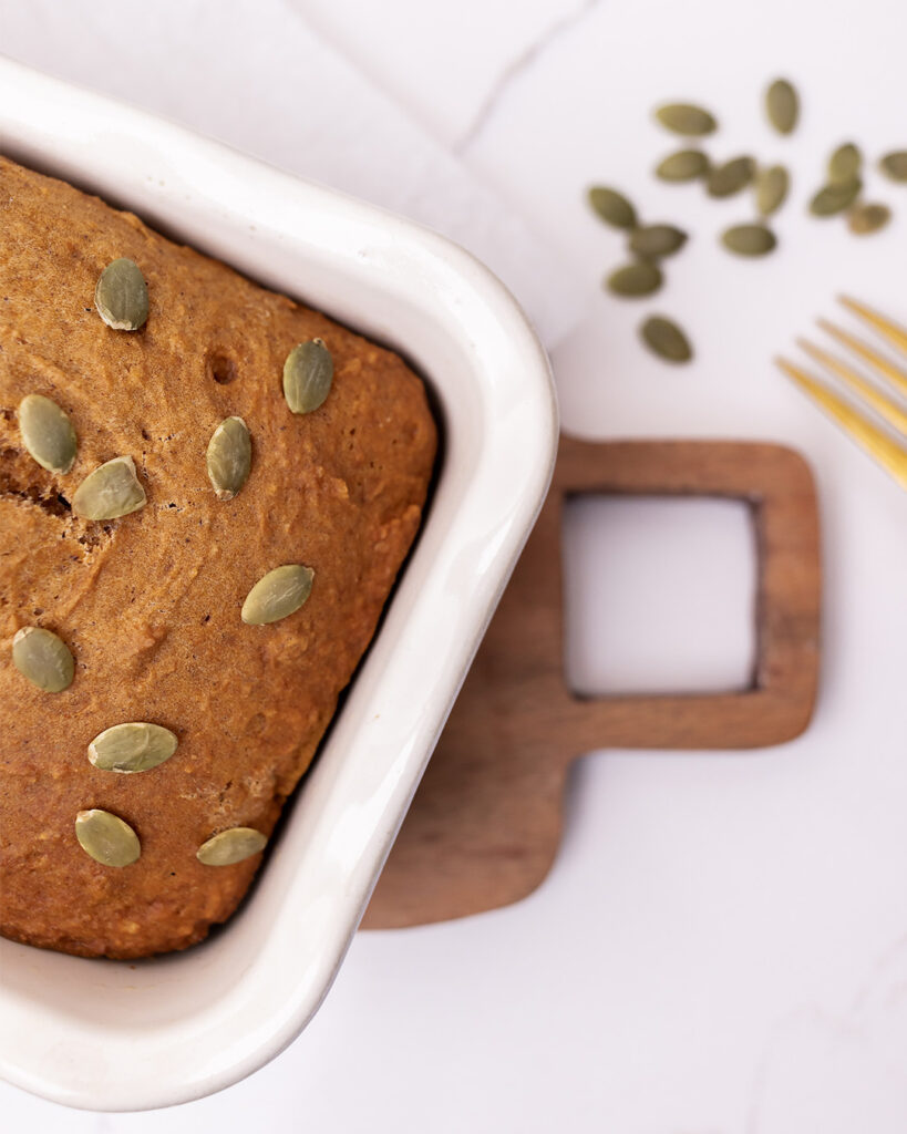 Three Ingredient Pumpkin Bread - The Creek Line House