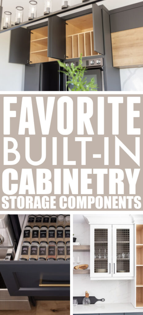 Favorite Built-In Cabinetry Storage Components - The Creek Line House