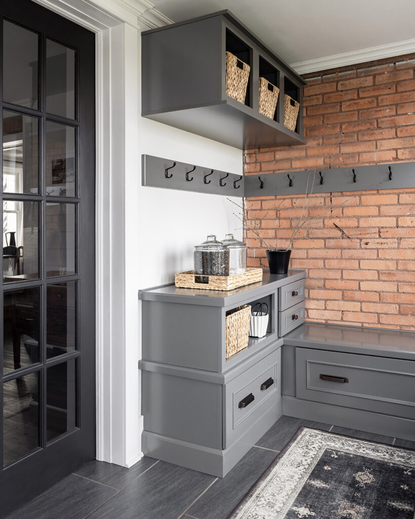Timeless Farmhouse Mudroom Refresh - The Creek Line House